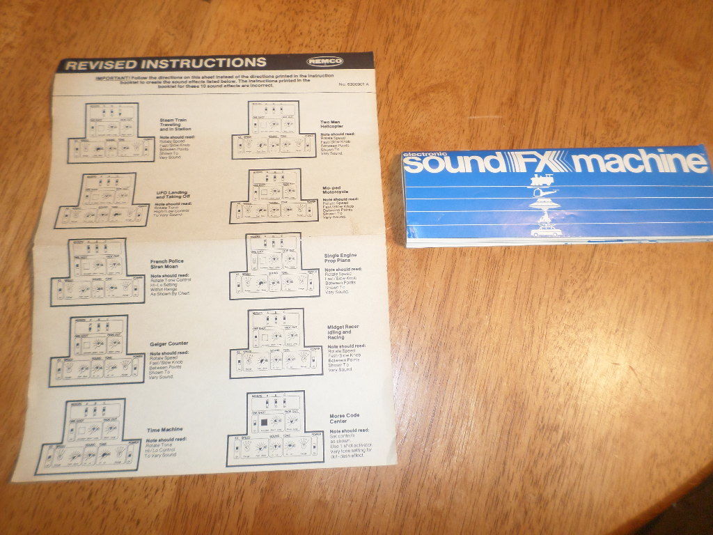 MATRIXSYNTH: Remco Electronic Sound FX Machine 630 with Original Box ...