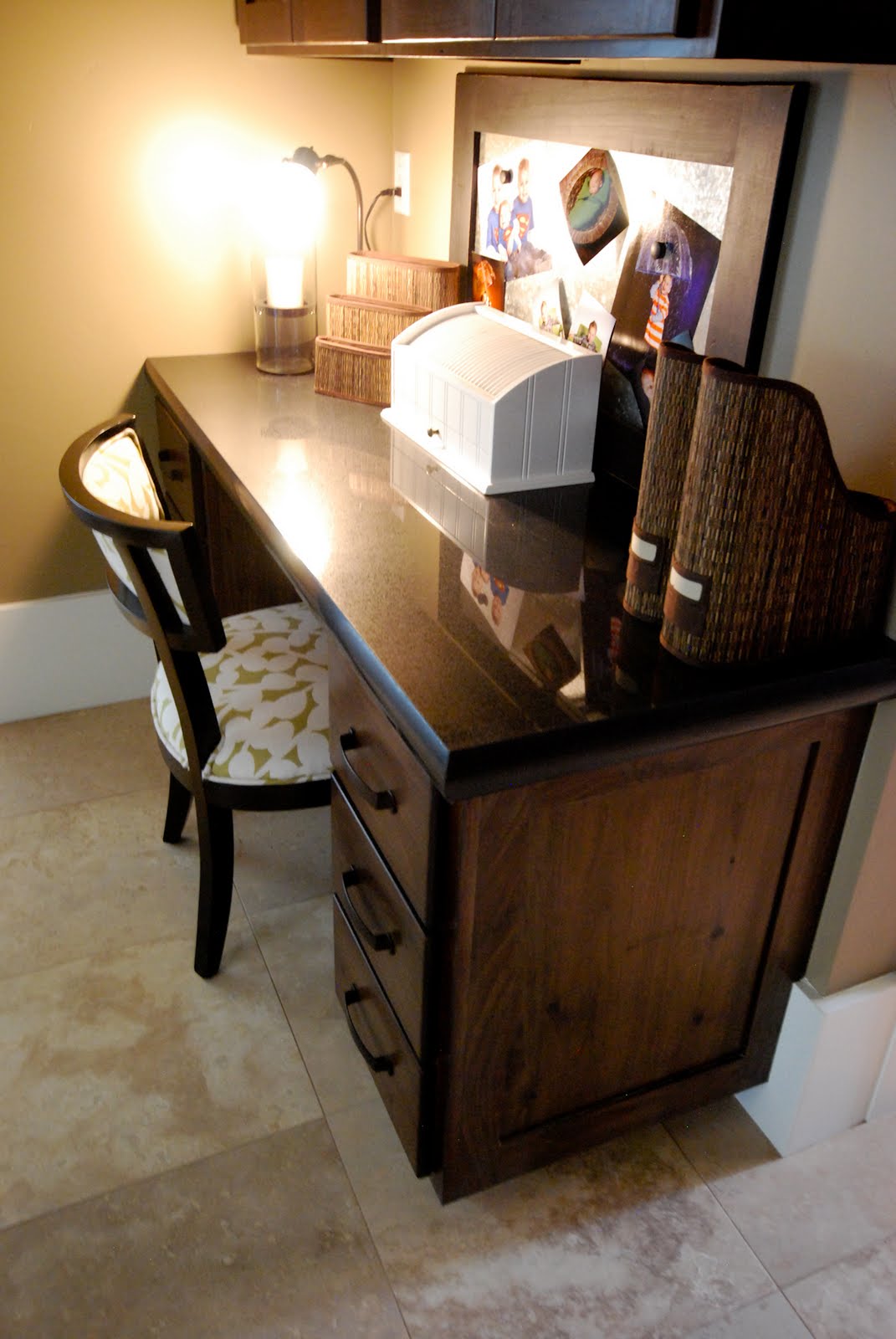 The Granite Gurus: Parade Home #10....Laundry Room, Mud Room Desk and Bath