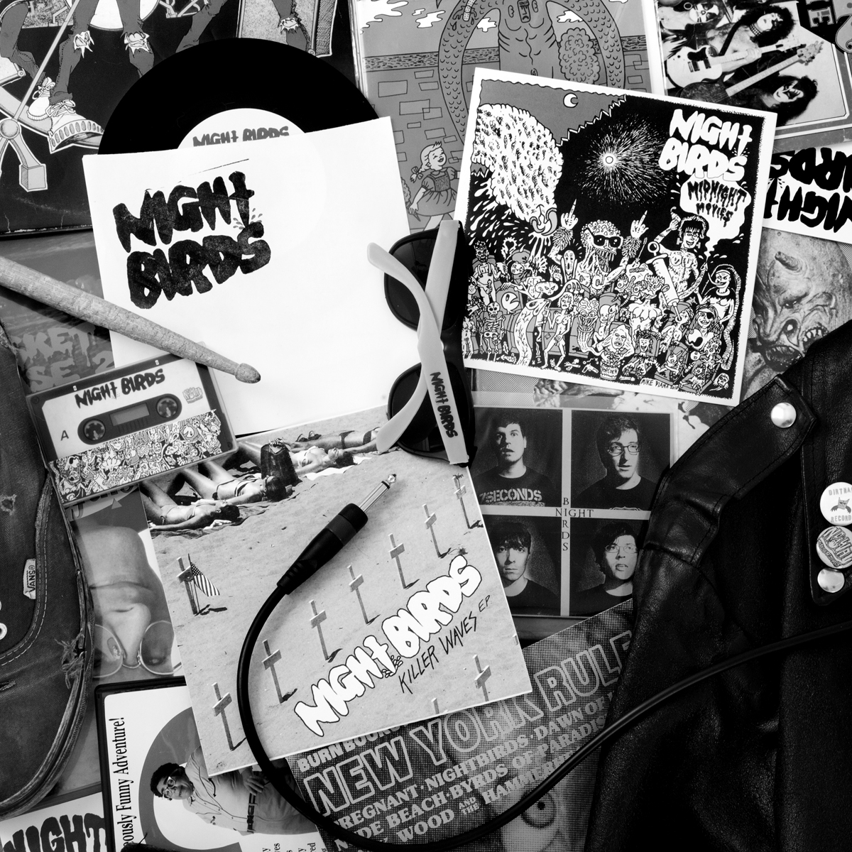 GRAVE MISTAKE RECORDS NIGHT BIRDS Fresh Kills LP WEST COAST TOUR DATES East Coast Summer grave-mistake-records-night-birds-fresh-kills-lp-west-coast-tour-dates-east-coast-summer