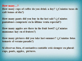 E-class: How much / How many