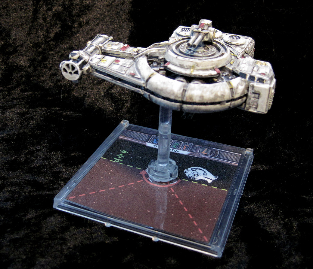 invivos: X-Wing Miniatures game: Dash Rendar´s OUTRIDER YT-2400 light ...
