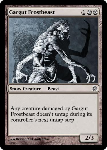 MadOlaf's Magic Cards: The Color Identity of Snow – Creatures