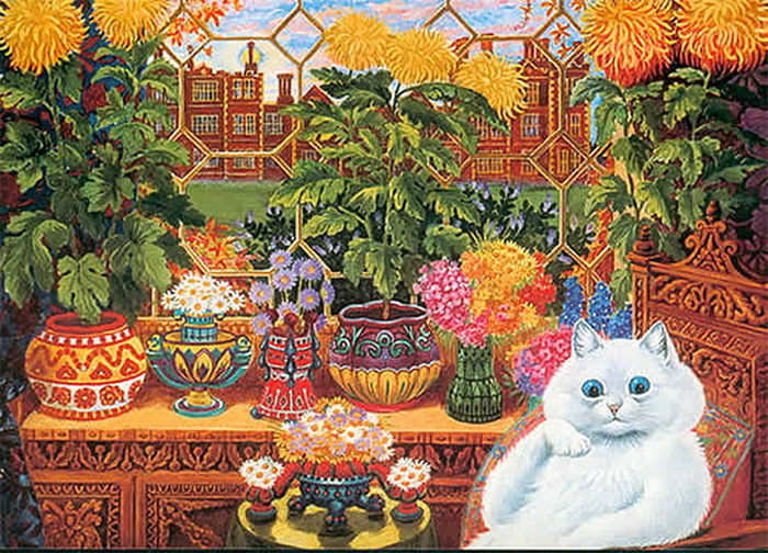il ventaglio di piume: I gatti di Louis Wain