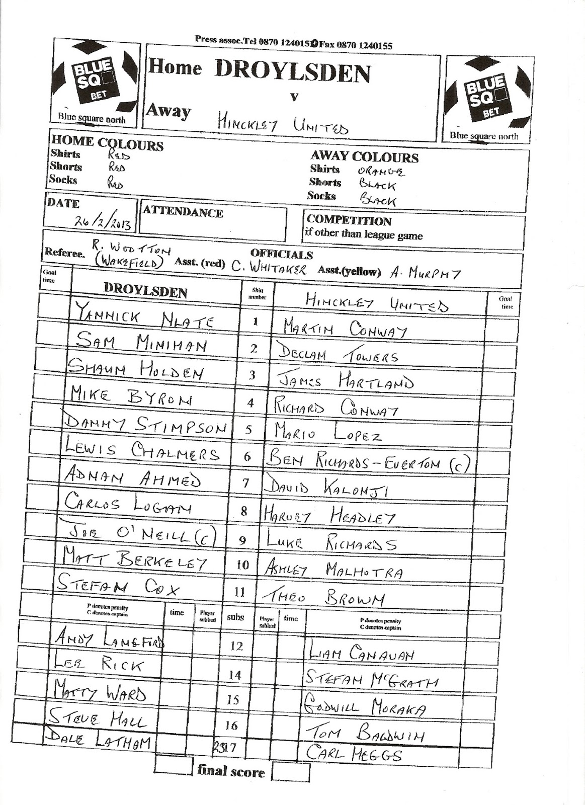 Pie and Mushy Peas: Droylsden FC