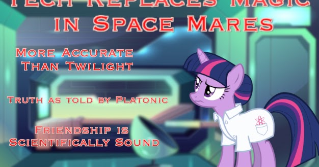 Equestria Daily - MLP Stuff!: Editorial: Tech Replaces Magic in Space Mares