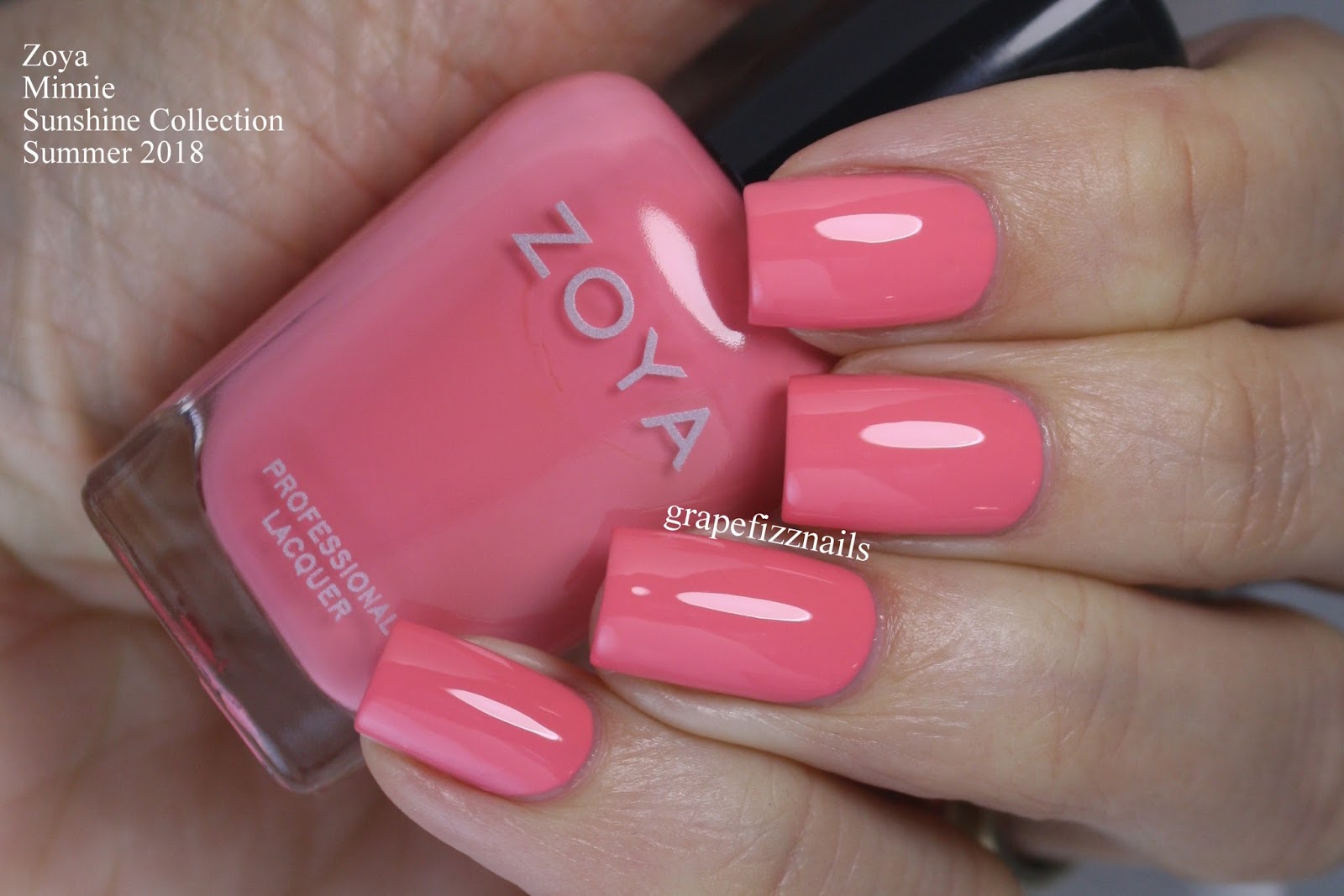 Grape Fizz Nails: Zoya Sunshine Collection, Summer 2018