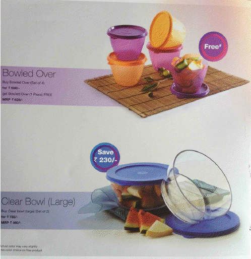 Tupperware India Offers: Tupperware India Flyer August 2012 5th August ...