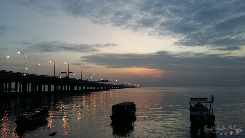 Sunrise View di Jambatan Pulau Pinang