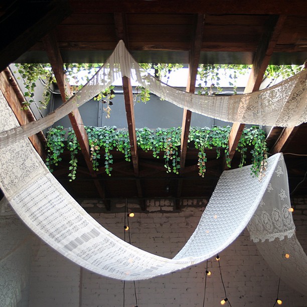 Nest: Topaz + Arrow's Lace Installation