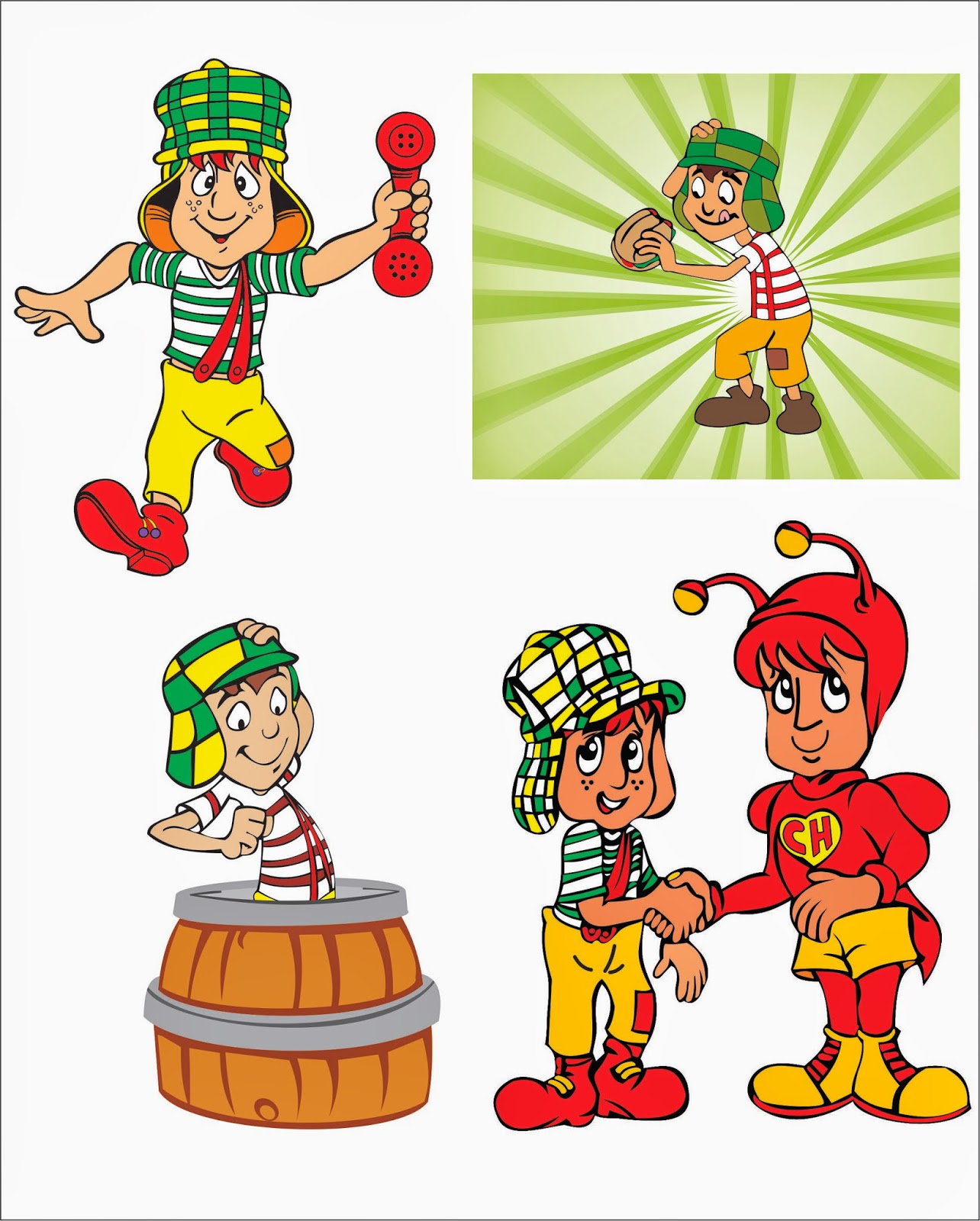 Vetor CDR Free: Chaves série tv desenho