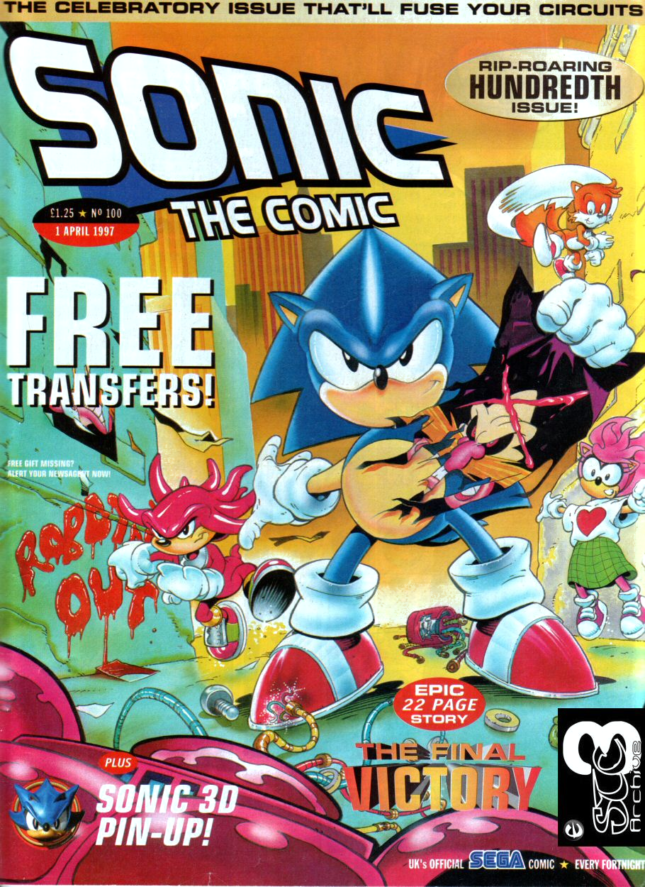 AF Blog: A Long Look at Sonic the Comic 1-100 Part 1: Hey, Boomers!*