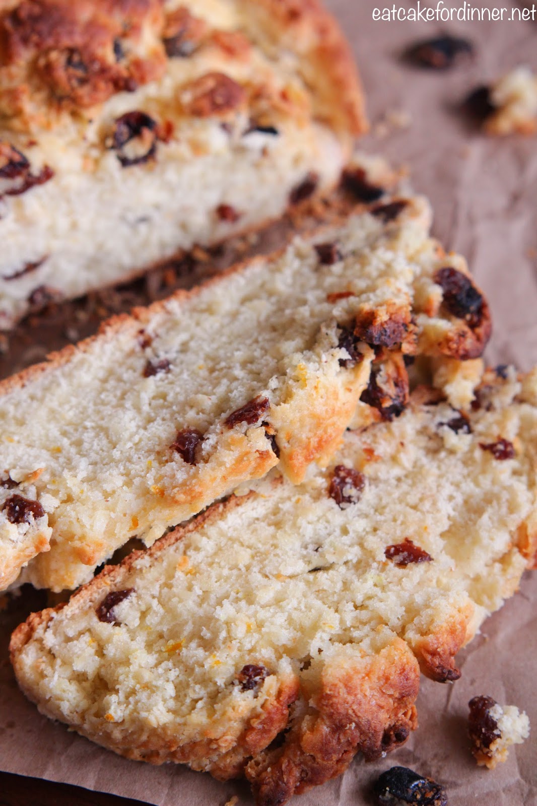 Eat Cake For Dinner: Irish Soda Bread with Raisins and Orange Zest
