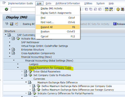 SAP FICO Central: Most unnoticed functionalities in SPRO