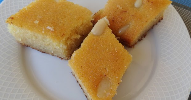 Namoura (Egg free Lebanese Cake) ٌRecipe | LEBANESE RECIPES