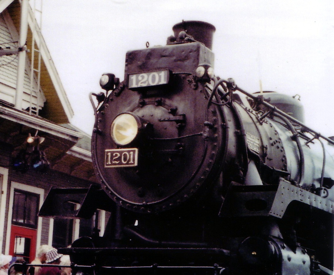 Railway PhotoBlog CNR: 1201 Steam Train Pictures from 1982 South River ...