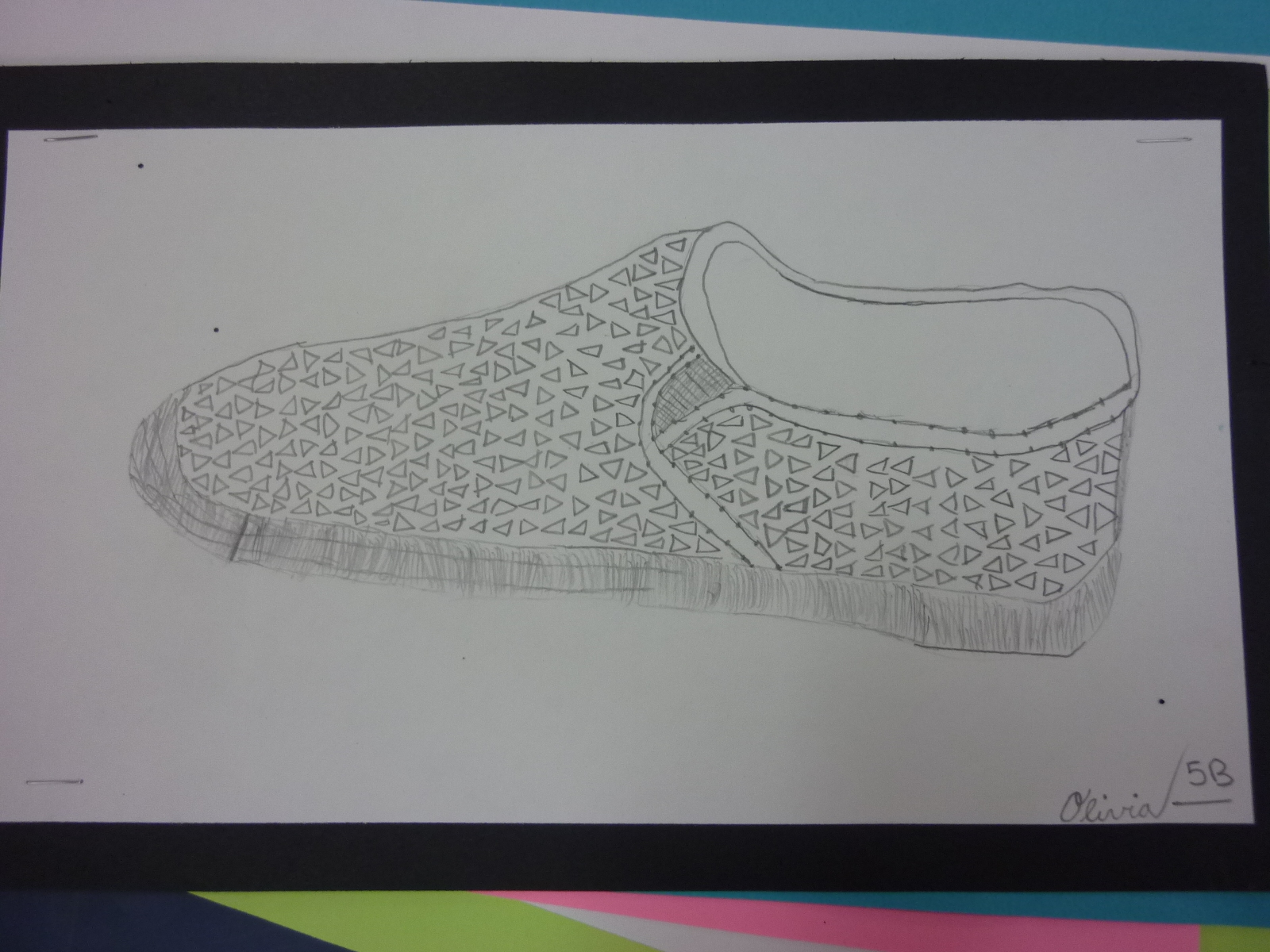 Mrs. Werner's Art Room: 5th Grade Realistic Shoe Drawings