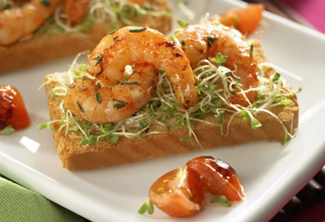 Estefany`s CookBook: Pan con camarones