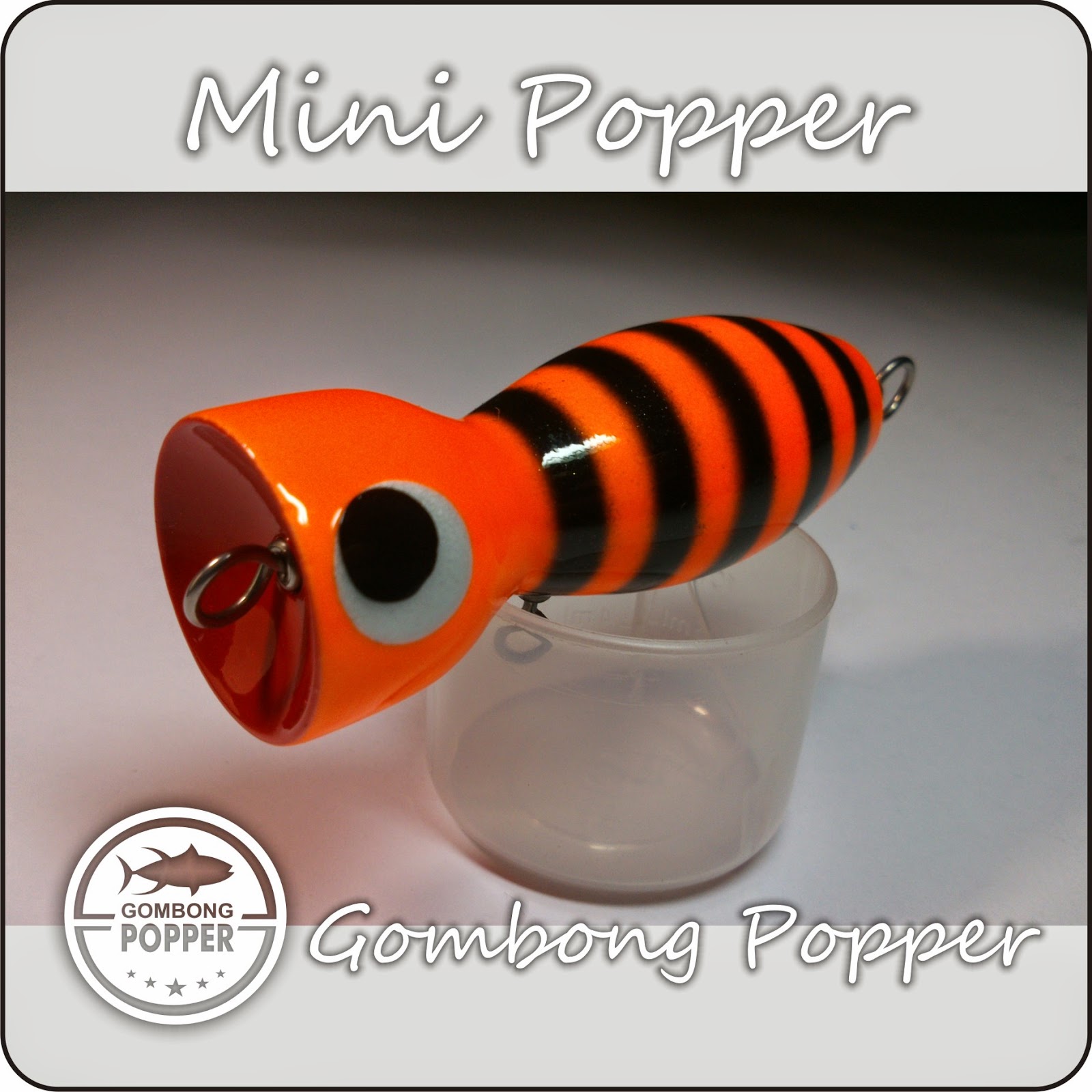pembuat popper pancing lokal: Mini Popper