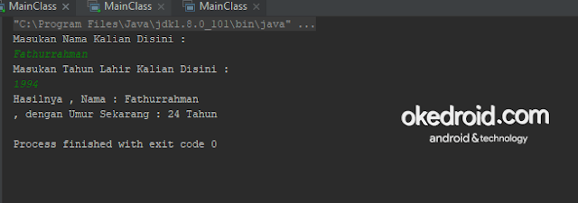Contoh Jadwal Menghitung Umur Menurut Tahun Lahir Di Java - Java Media Kita