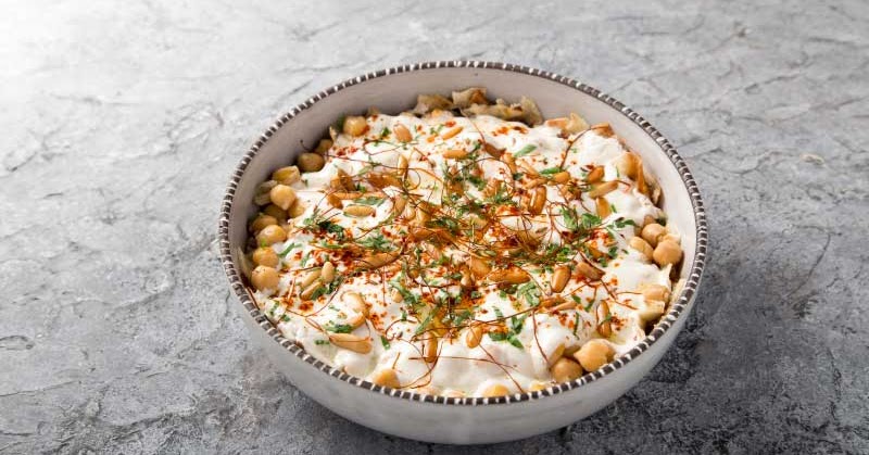 Fatteh with Chickpeas Recipe | LEBANESE RECIPES