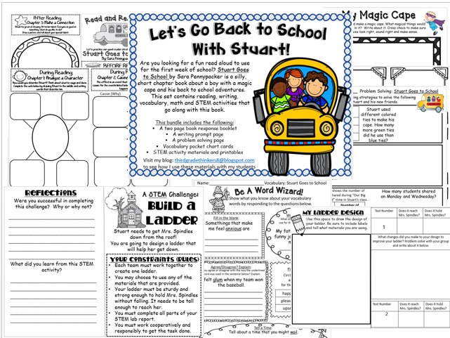 Live and Learn: First Week Fun: Let's Go Back to School with Stuart!