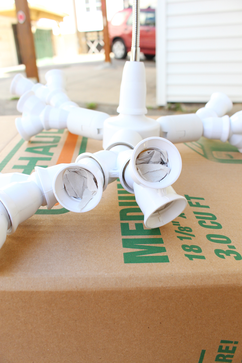 Make It: DIY Sputnik-Style Light Fixture