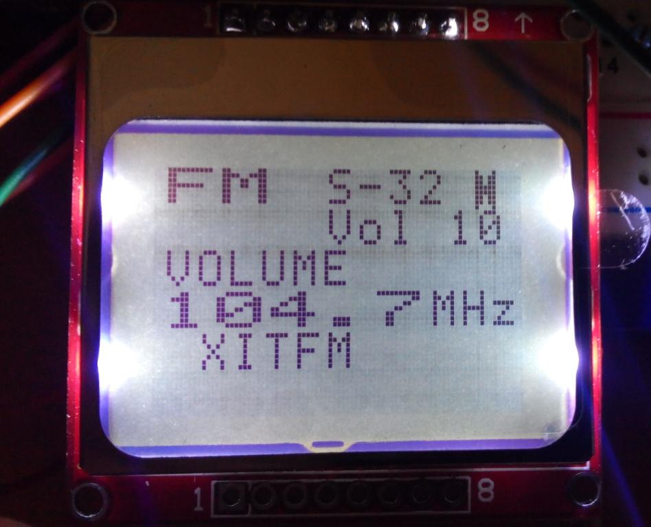 Arduino tehNiq: FM radio with RDA5807