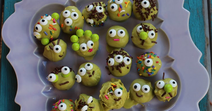Alien Monster Cookie Dough Bites!