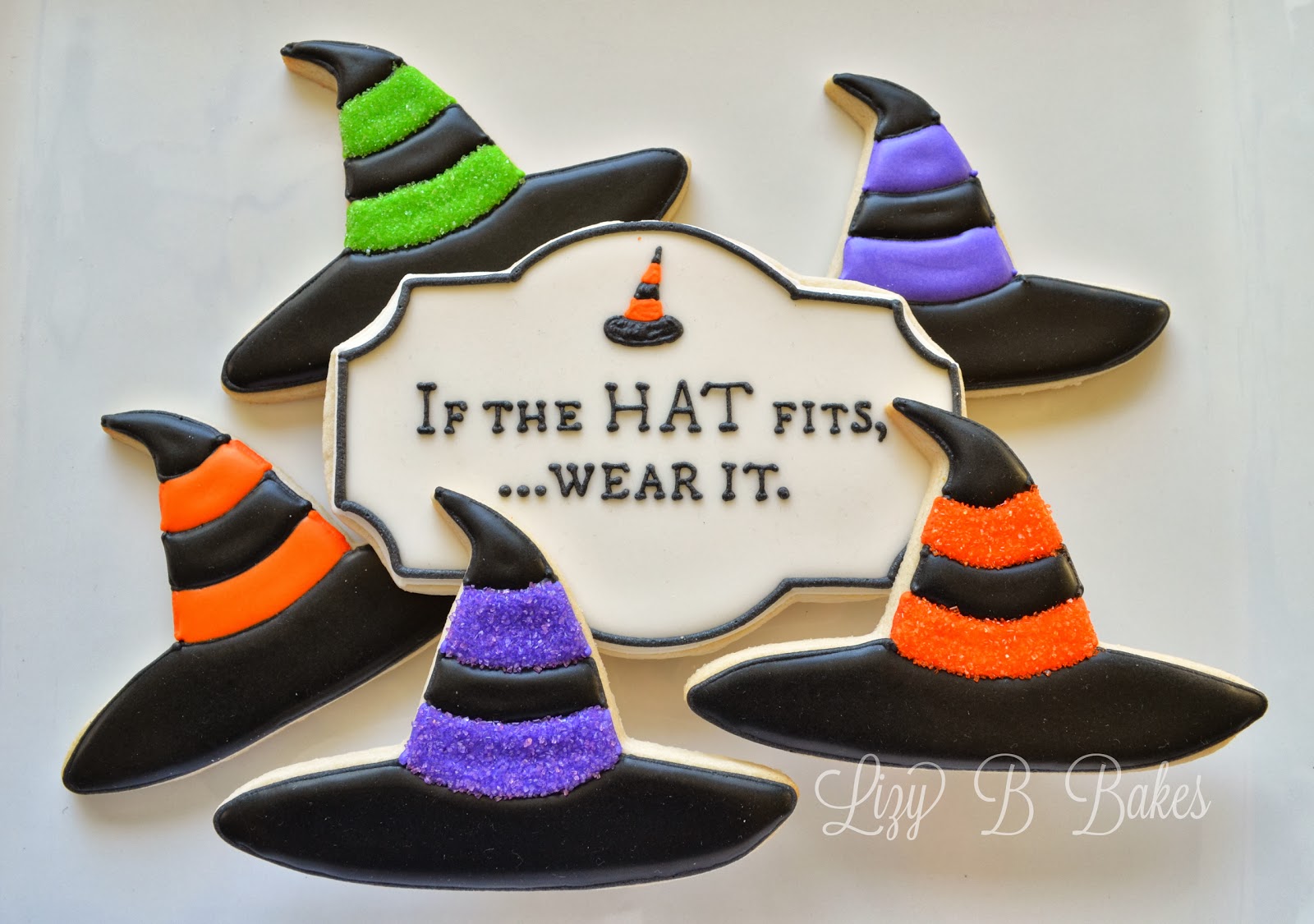 Lizy B: Witch Hat Cookie Tutorial!