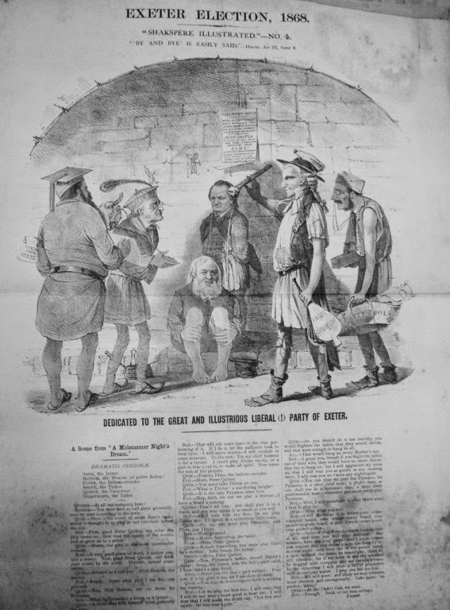 Exeter Working Papers in Book History: Election ephemera: cartoons