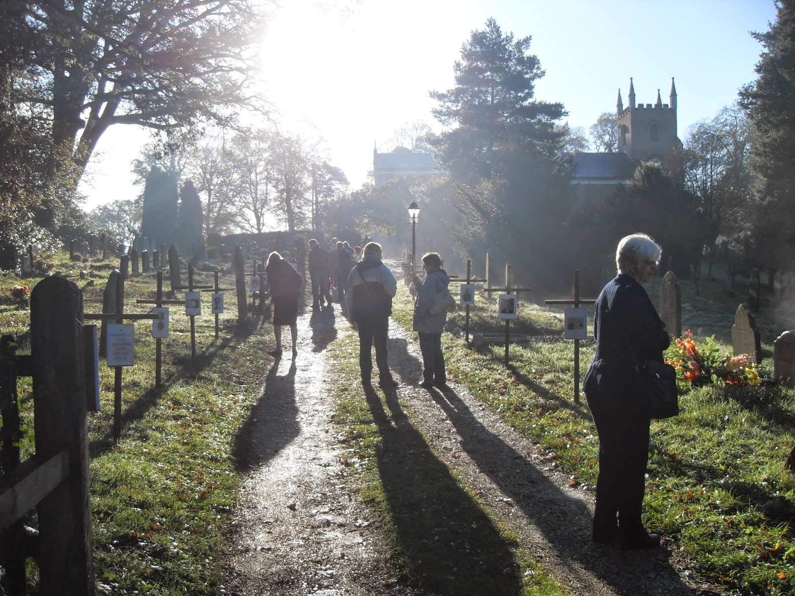 copythornehistory: Our Avenue of Remembrance at St. Mary's Church ...