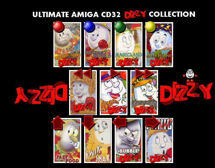 Indie Retro News: The Ultimate Dizzy Collection has rolled its way onto the Amiga CD32!