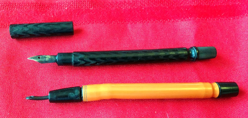 fountain pens: manos cross section