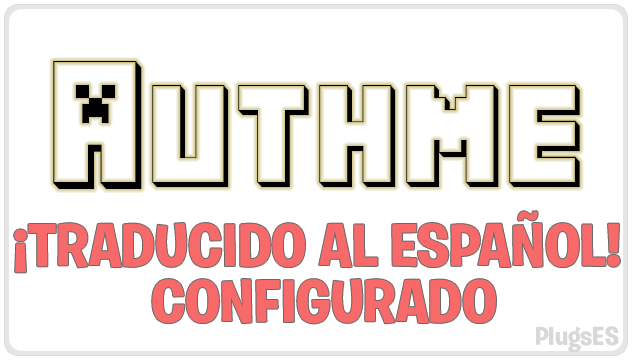 Authme | Configurado y Traducido al Español | Minecraft Plugin Bukkit ...
