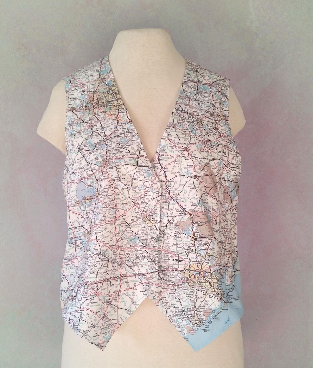 The Diligent Dilettante: The Texas road map vest