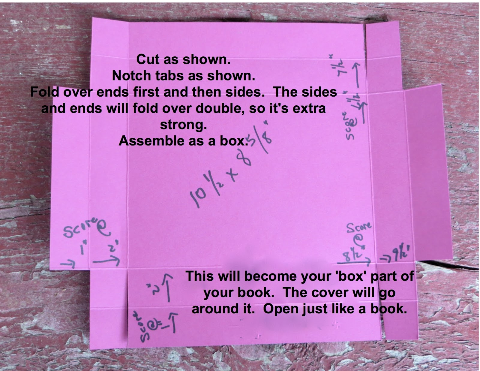 Stamping with Nanna: My Fourth Book Box / A Tutorial for Creating Your ...