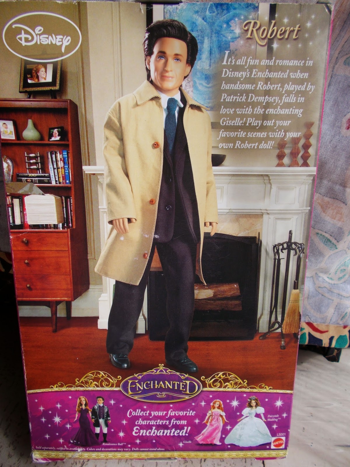 Le monde des poupées Disney: Enchanted poupée Robert