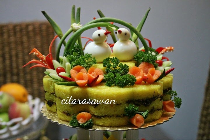 Tempahan Pulut Kuning Perkahwinan 2 Tingkat ~ Must Read!