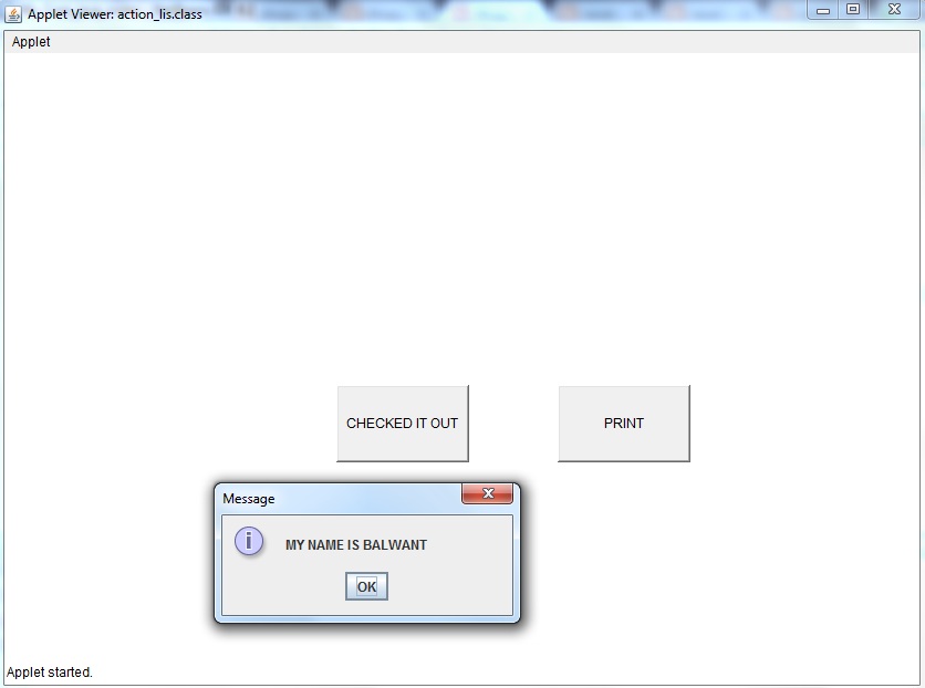 Code Insane Actionlistener Implementation In Swings