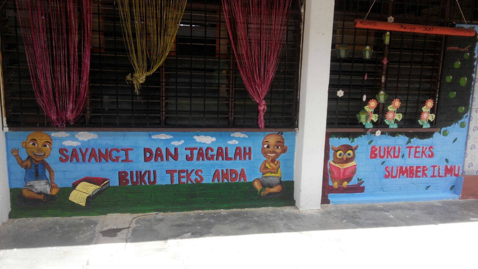 UNIT SPBT SK(P) BUKIT KUDA: LUKISAN MURAL BILIK SPBT 2015