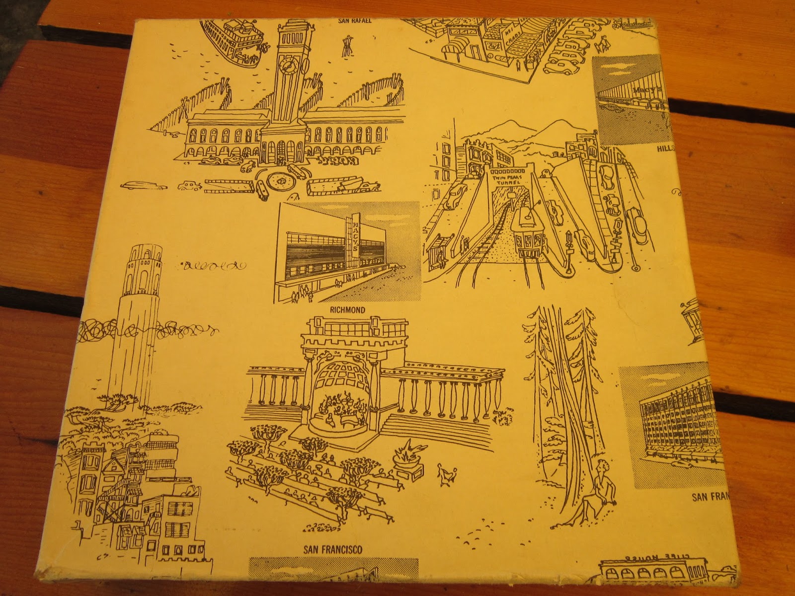 gold country girls: Neat Vintage Department Store Gift Boxes