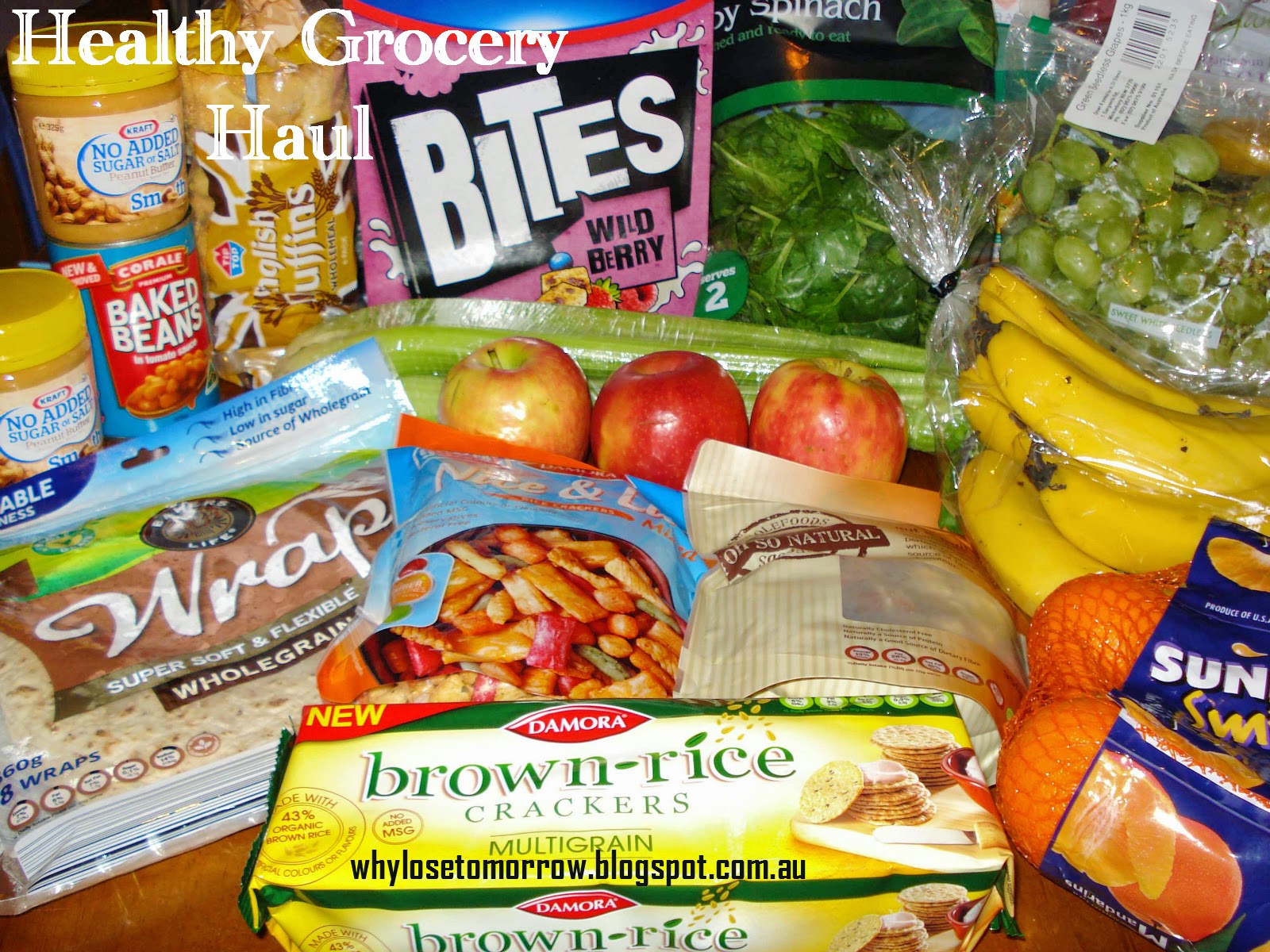 Why Lose Tomorrow?: Healthy Grocery Haul - No Lite n' Easy This Week
