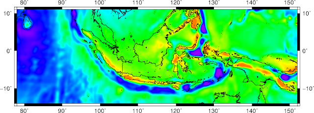 Upward Continuation dengan GMT ~ Raga Bhumi