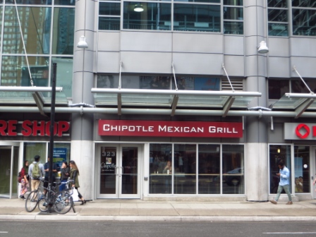 Teena in Toronto: Chipotle Mexican Grill, Toronto, ON