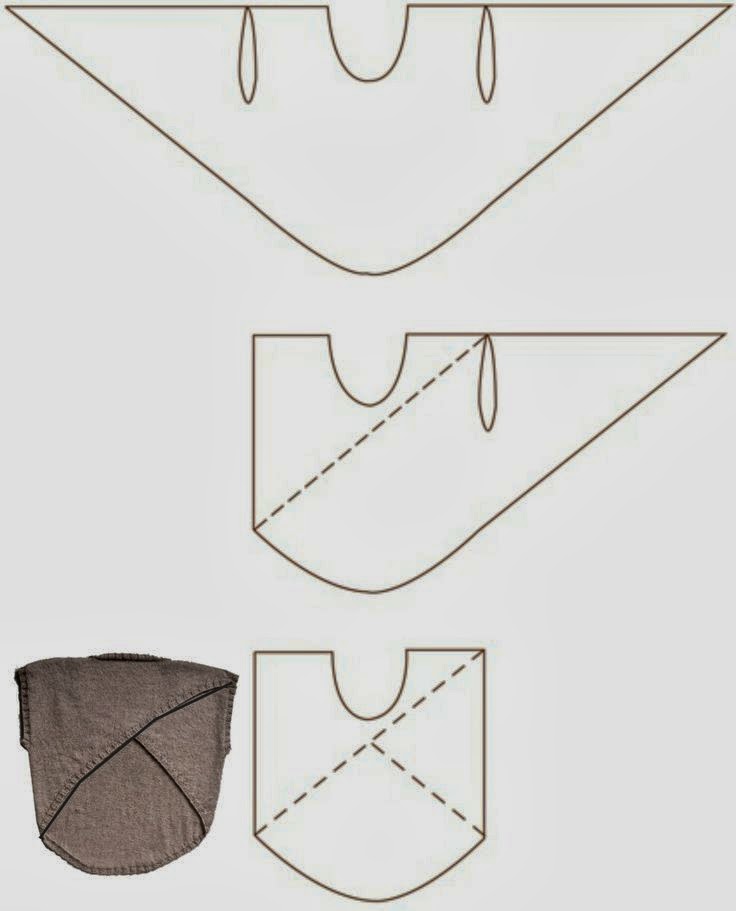 Простая выкройка летнего топа