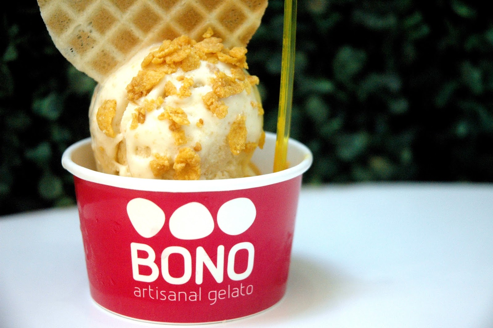 DUDE FOR FOOD: Scooping Up an Old Favorite with Bono Artisanal Gelato's ...
