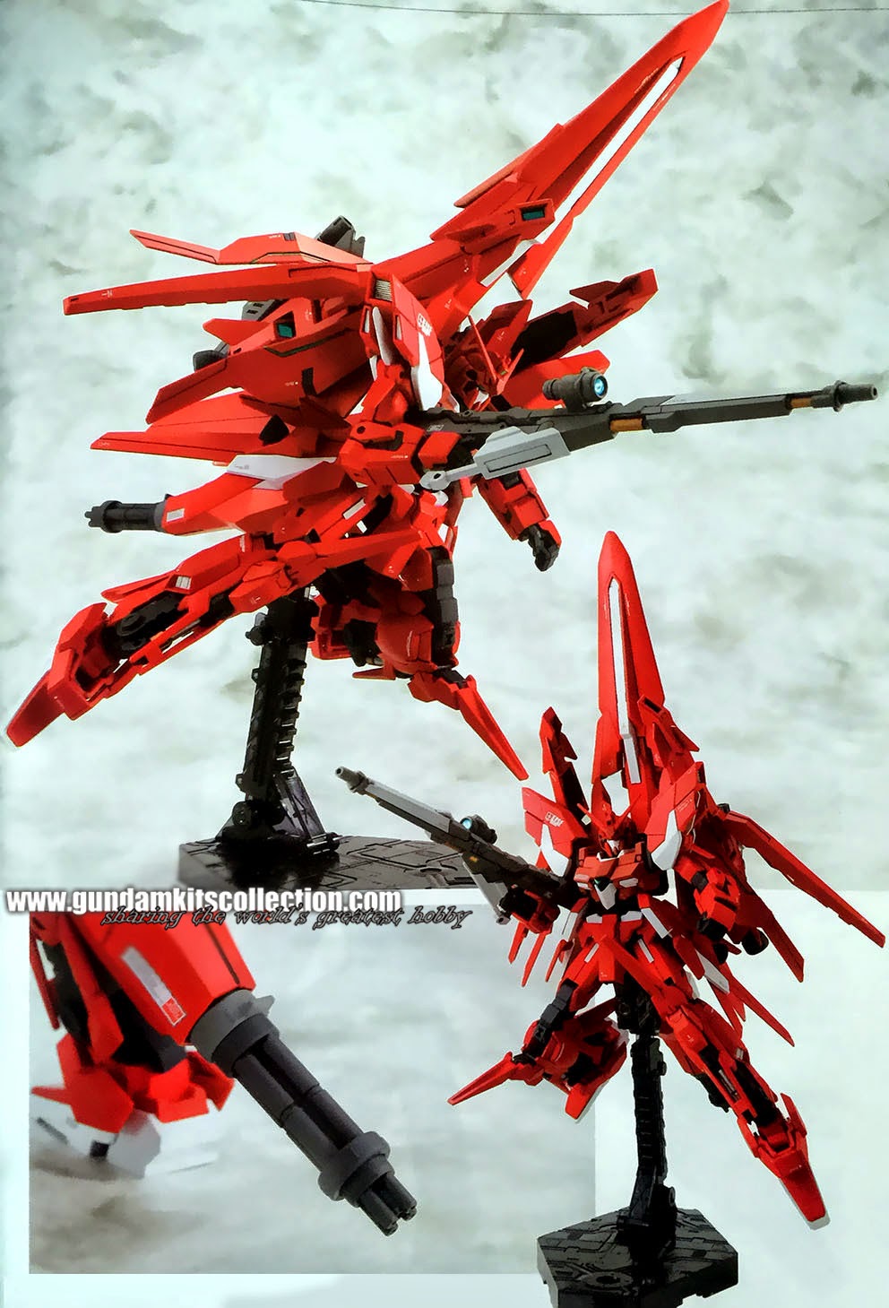 Custom Build: 1/144 Gundam Delta Kai Amazing