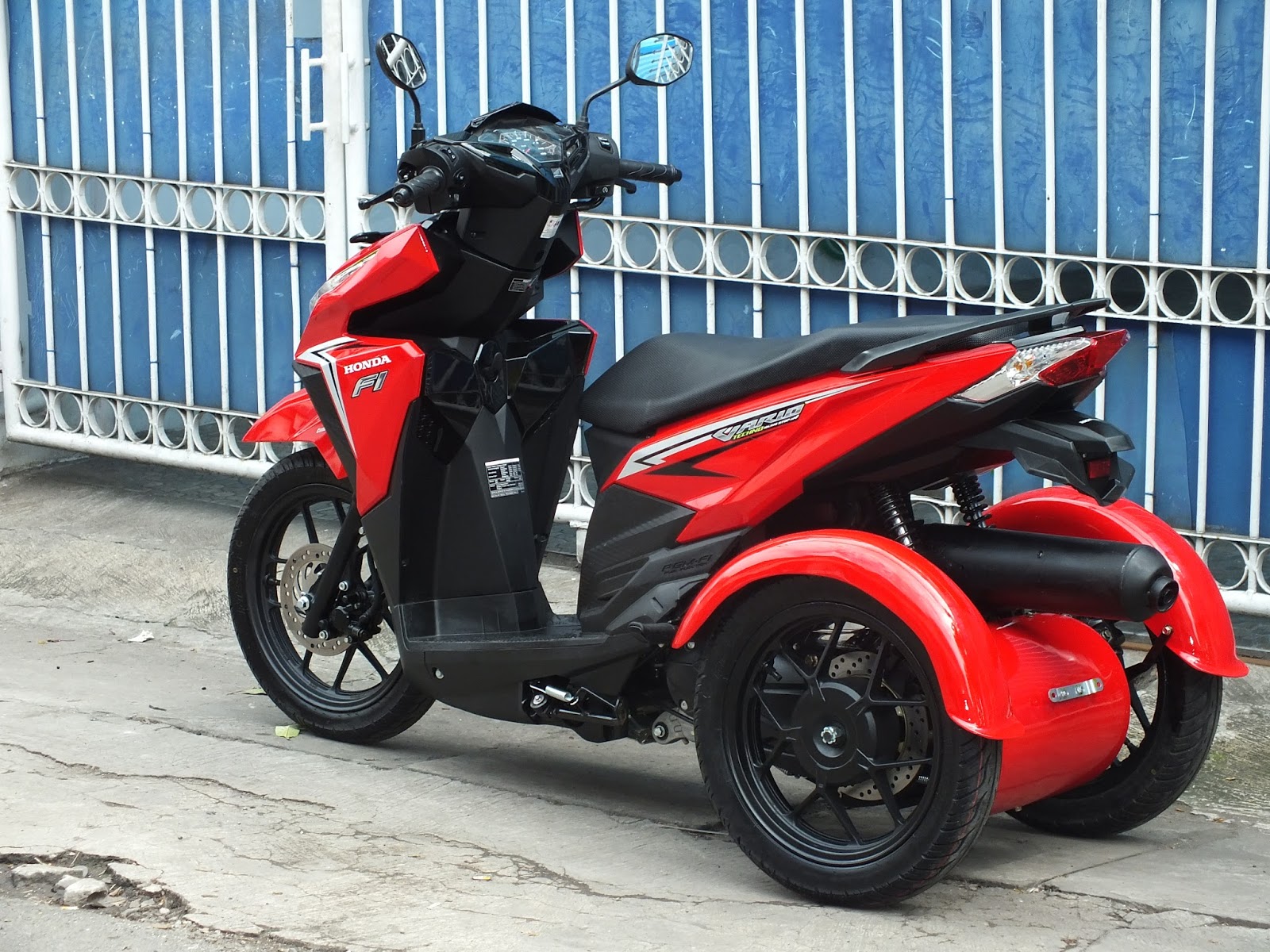 Oracle Modification Concept: HONDA VARIO 125 ALL NEW MODIFIKASI RODA ...