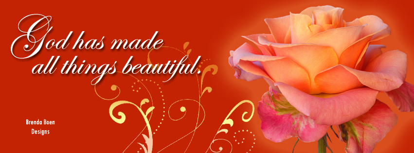 On my mind...: God Has Made All Things Beautiful 1 - Timeline Cover