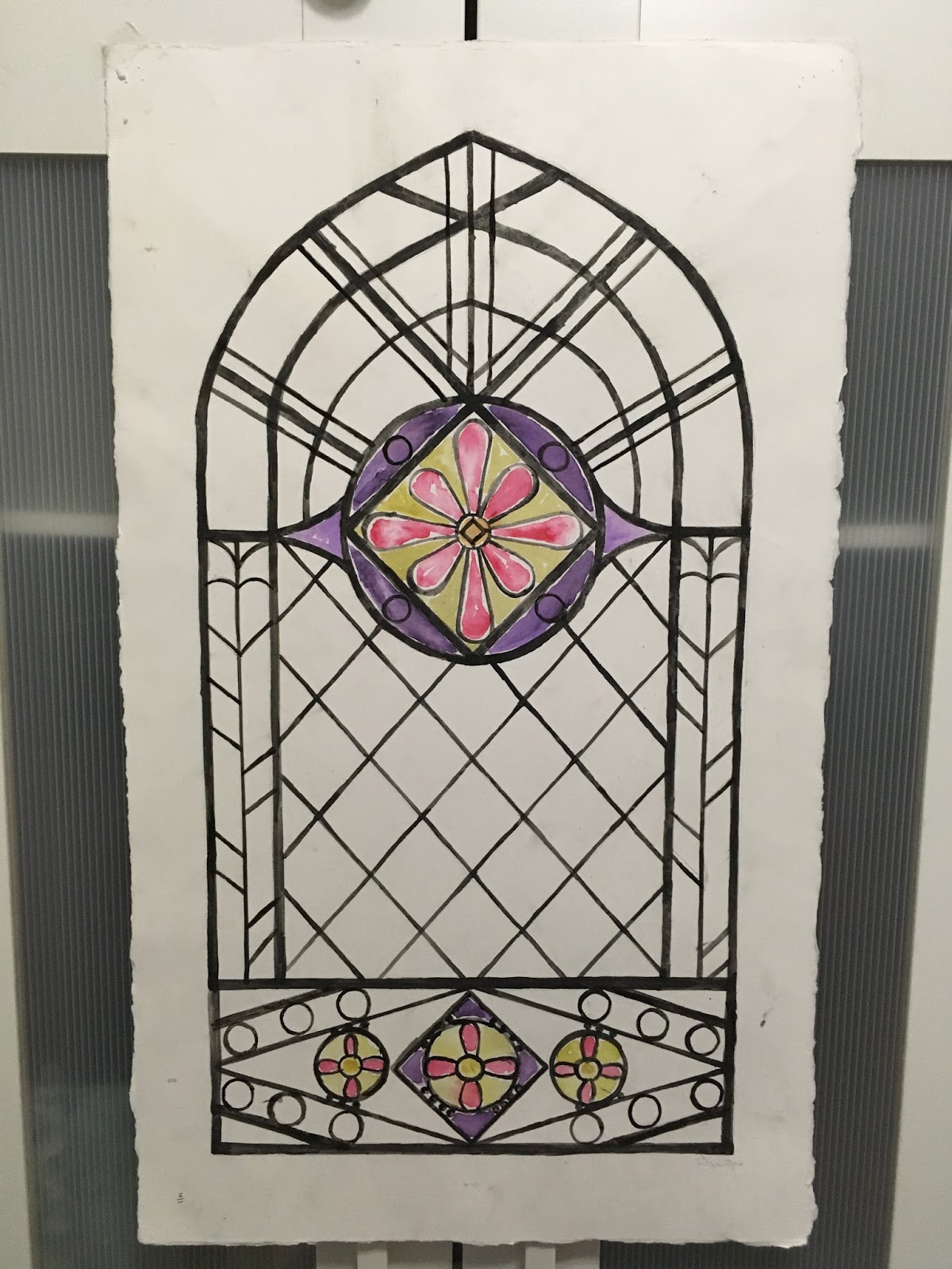 The Eighth Daughter: Stained Glass Watercolors